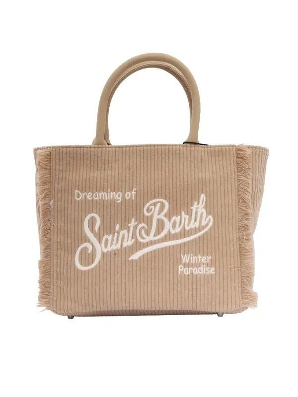 MC2 SAINT BARTH Colette Corduroy Tote Bag - Other