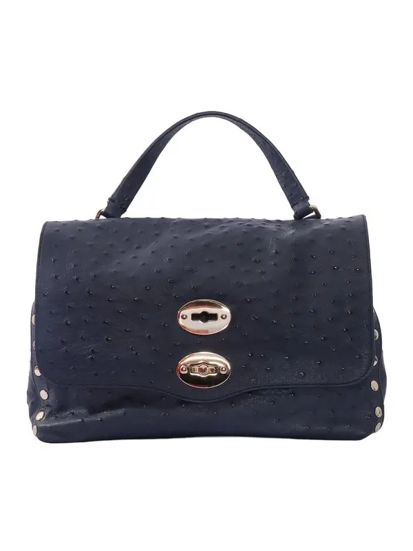 ZANELLATO SRL Postina Cactus Satchel - Blu