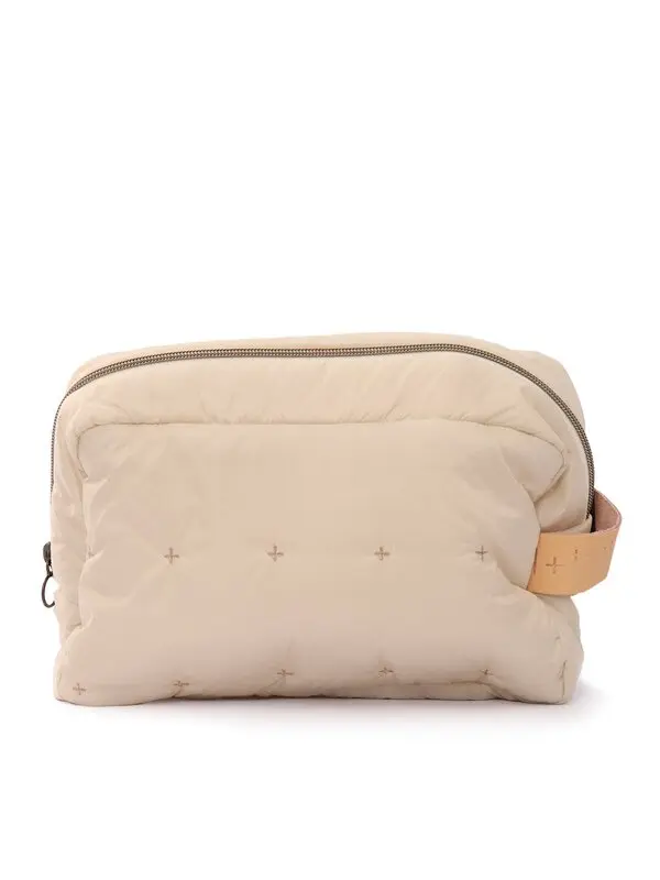 ONE MORE IN THE FAMILY Padded Toiletry Bag With Embroidered Detail - Other