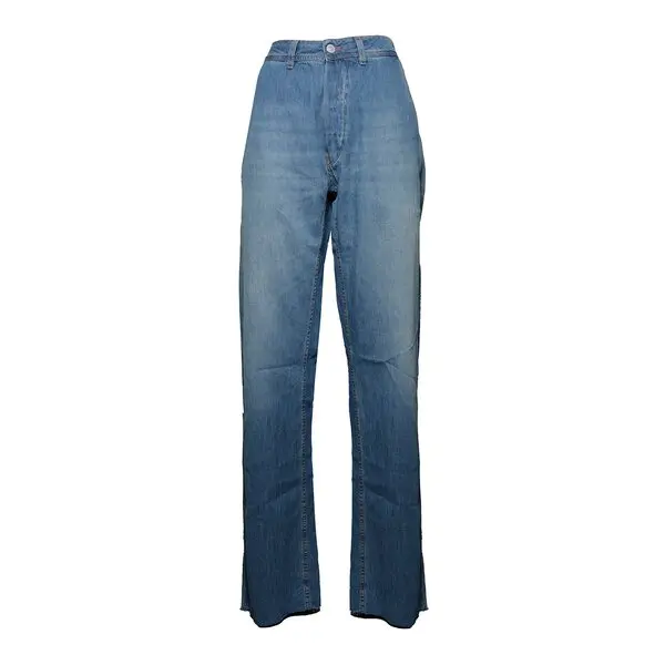 FORTELA High Rise Wide Leg Jeans - Denim
