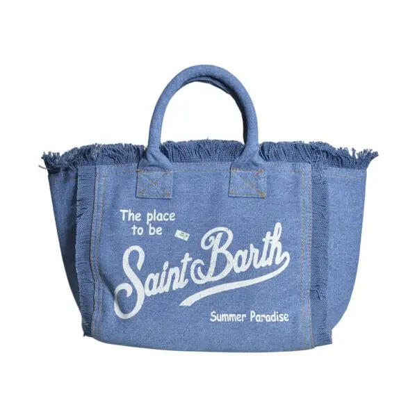 MC2 SAINT BARTH Tote Bag With Fringe Detail