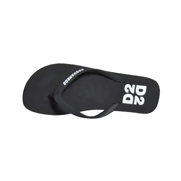 Dsquared2 Black Flip Flops