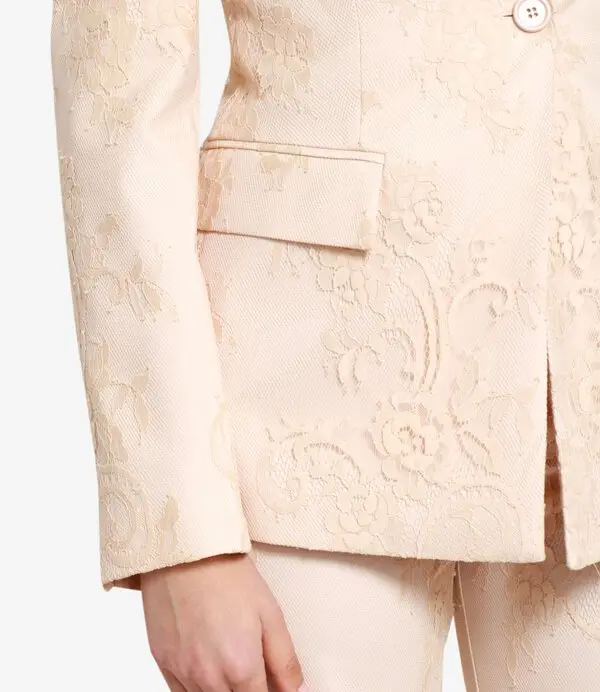 ANIYE BY Lace Pattern Single-breasted Blazer