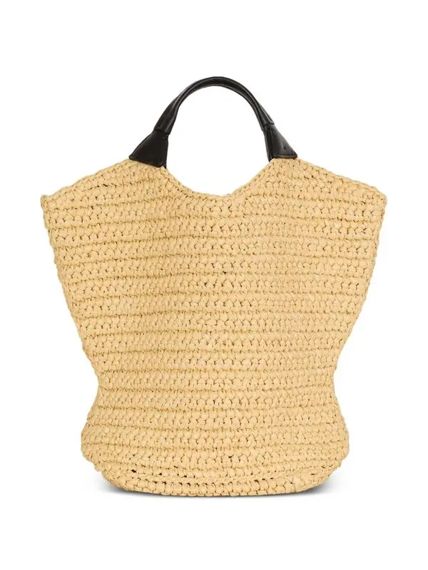 Balmain Crochet Mini Cabas Bag
