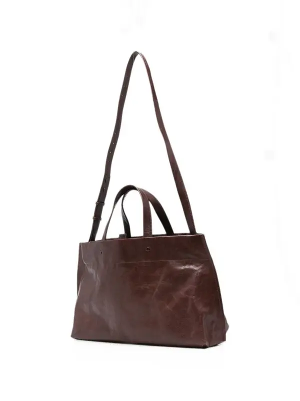 LIHANN GEORGE Elli Leather Tote Bag