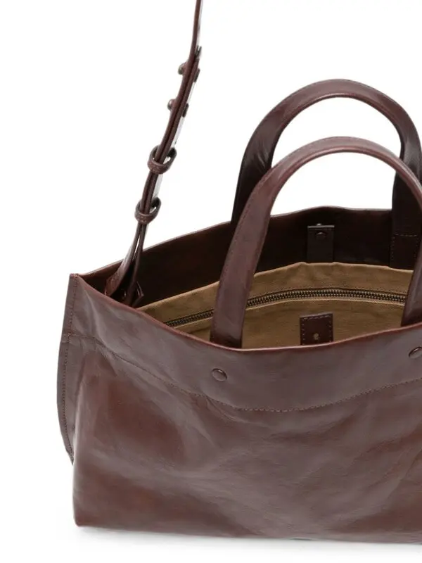 LIHANN GEORGE Elli Leather Tote Bag