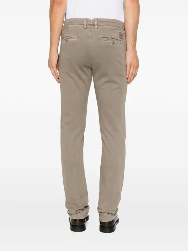 Jacob Cohen Slim Fit Cotton Twill Trousers
