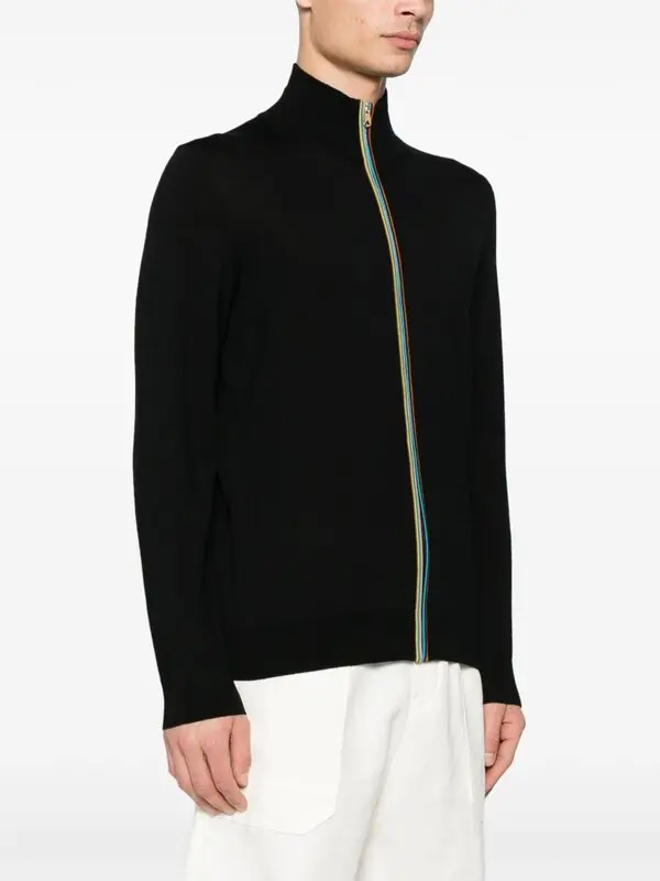 Paul Smith Wool Zipped Cardigan