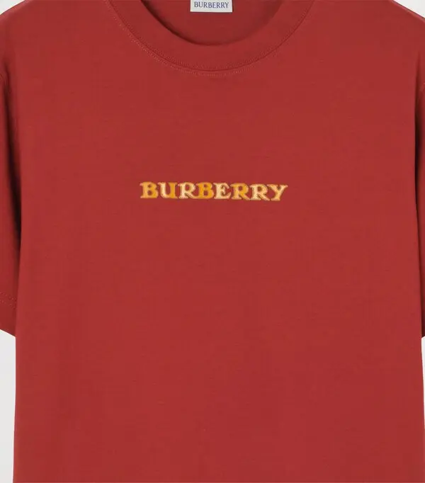 Burberry Cotton Heritage Logo T-shirt