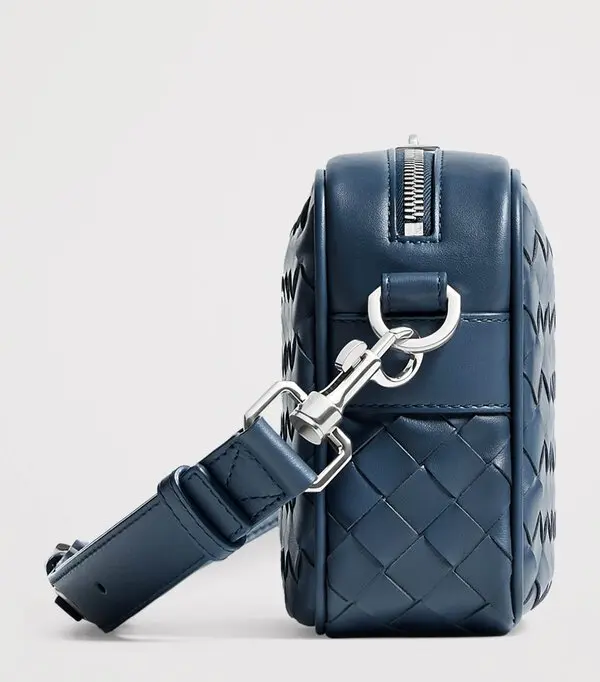Bottega Veneta Small Leather Intrecciato Camera Bag