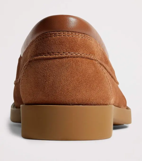 Bottega Veneta Suede Piere Boat Shoes