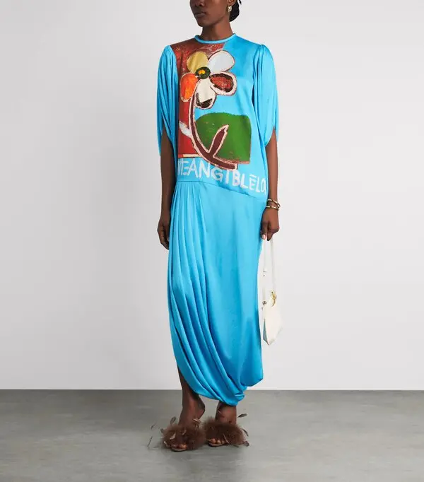 ALEMAIS Silk Lenny Gown