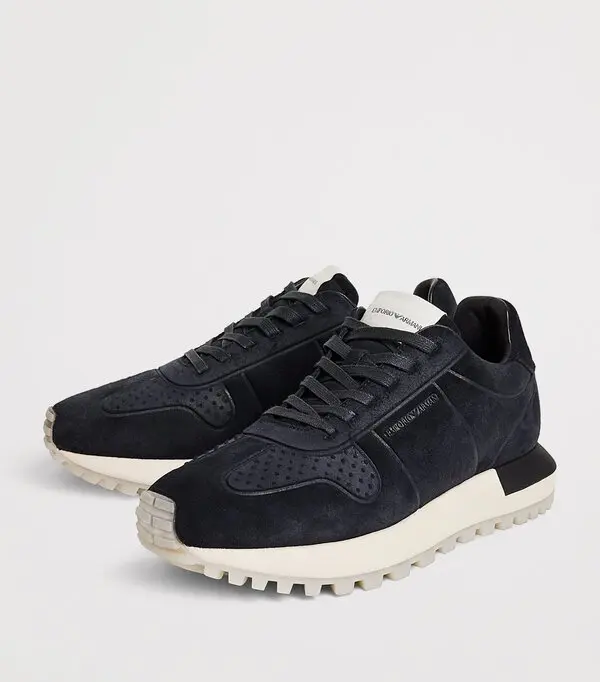 Emporio Armani Suede Sneakers