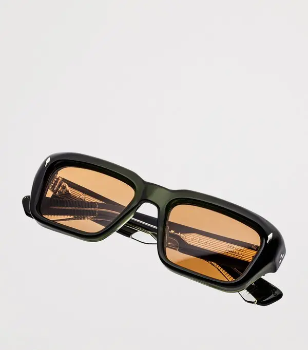 JACQUES MARIE MAGE Walker Rectangle Sunglasses