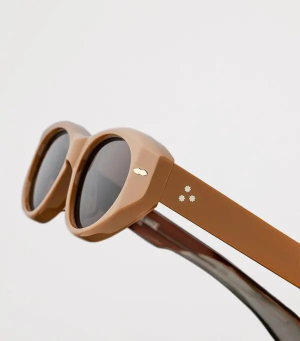 JACQUES MARIE MAGE Krasner Oval Sunglasses