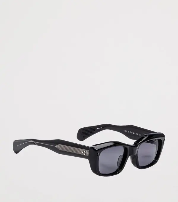 JACQUES MARIE MAGE Corniche Rectangle Sunglasses