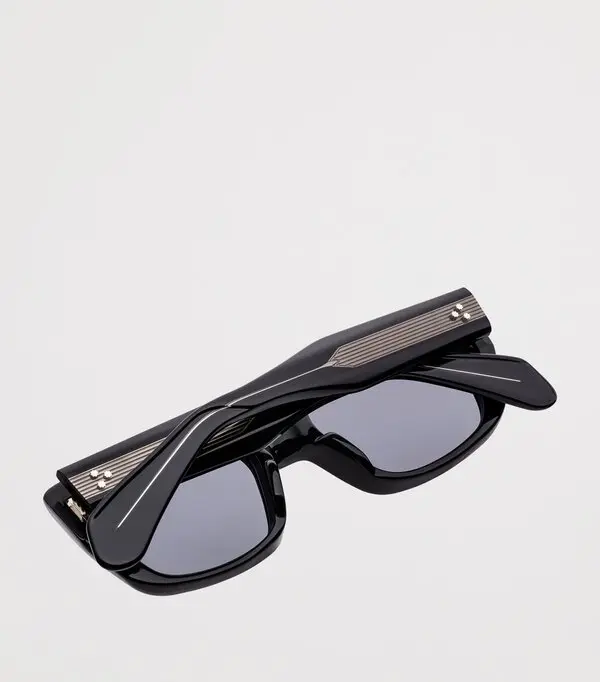 JACQUES MARIE MAGE Corniche Rectangle Sunglasses