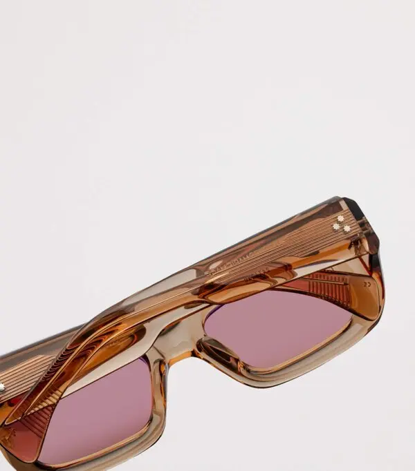JACQUES MARIE MAGE Vito Rectangle Sunglasses