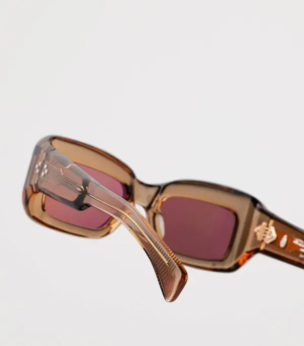 JACQUES MARIE MAGE Vito Rectangle Sunglasses