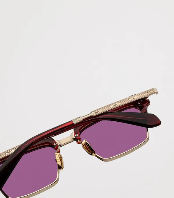 JACQUES MARIE MAGE Alin Rectangle Sunglasses