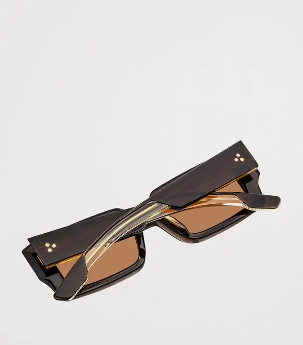 JACQUES MARIE MAGE Quant Rectangle Sunglasses