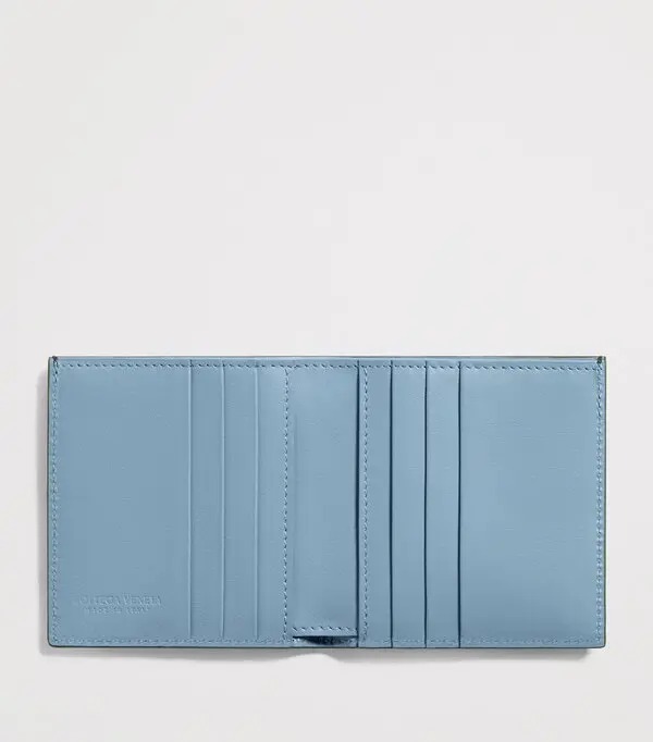 Bottega Veneta Slim Leather Intrecciato Bifold Wallet
