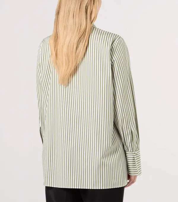 Marina Rinaldi Striped Cotton Shirt