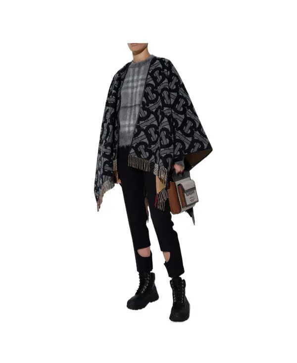 Burberry Monogram Pattern Cape