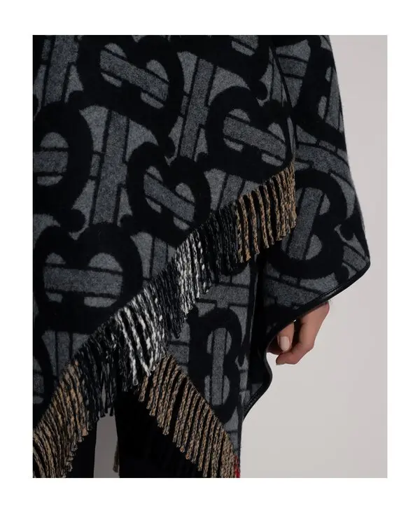 Burberry Monogram Pattern Cape