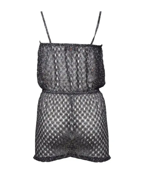 Missoni Spiderweb Motif Short Jumpsuit