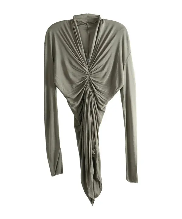 Rick Owens Radiance Draped Knitted Top