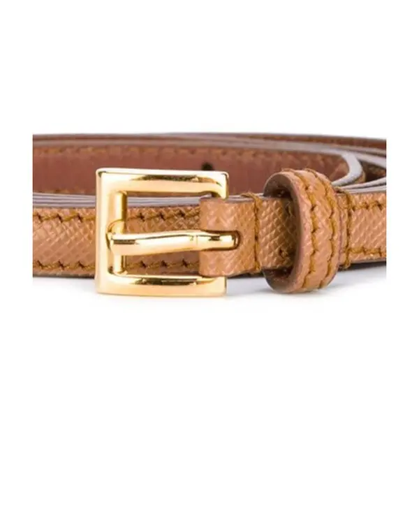 Prada Logo Dark Belt