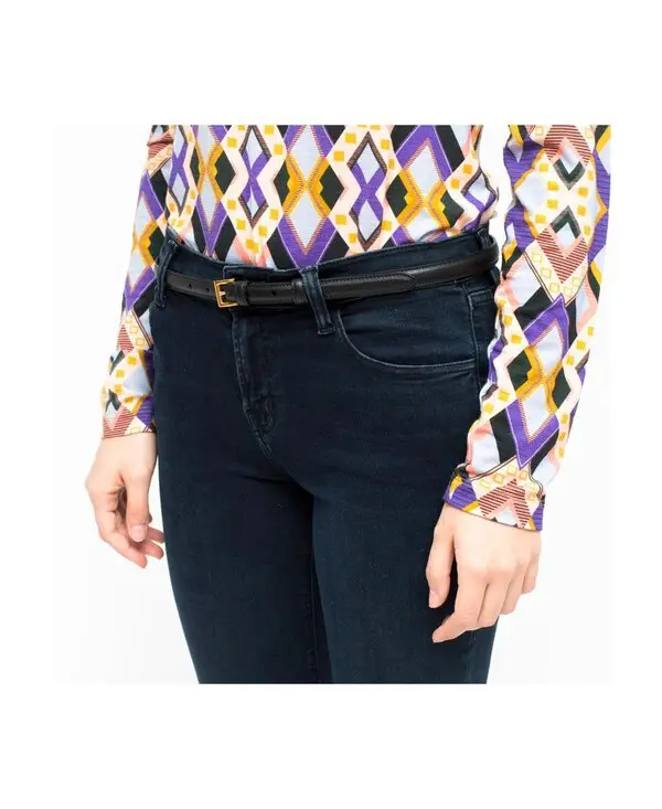 Prada Logo Dark Belt