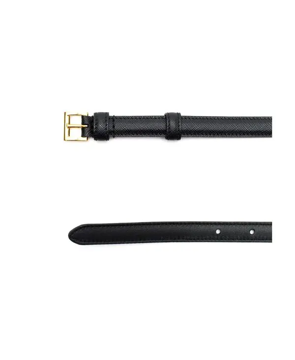 Prada Logo Dark Belt