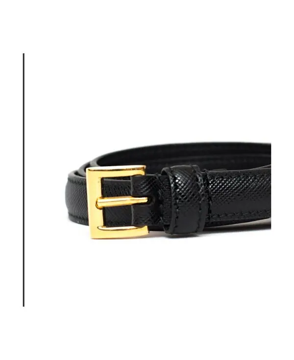 Prada Logo Dark Belt