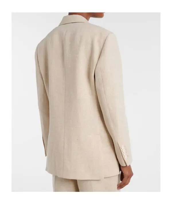 Brunello Cucinelli Linen-blend Blazer
