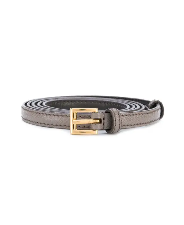 Prada Logo Dark Belt