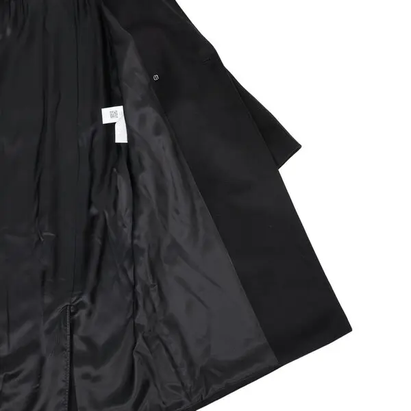 Max Mara Belted Wrap Coat - Black