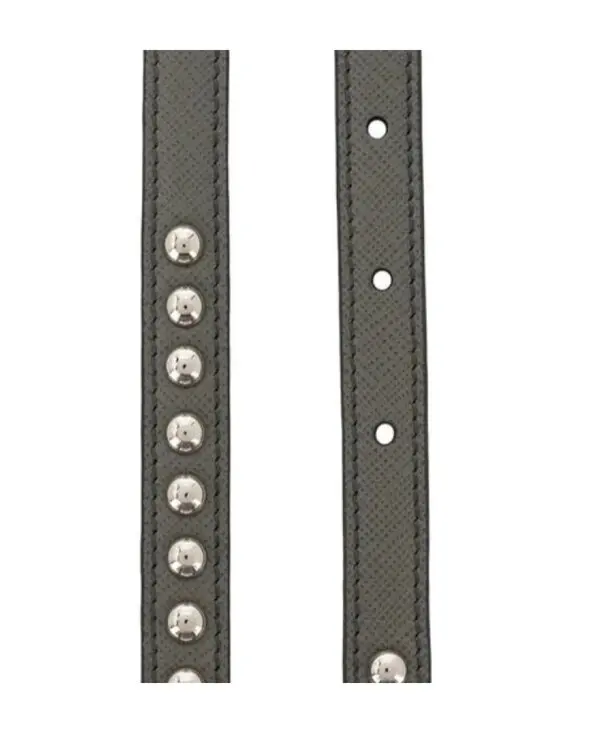 Prada Stud Detail Belt