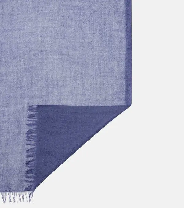 Brunello Cucinelli Cashmere And Silk Scarf