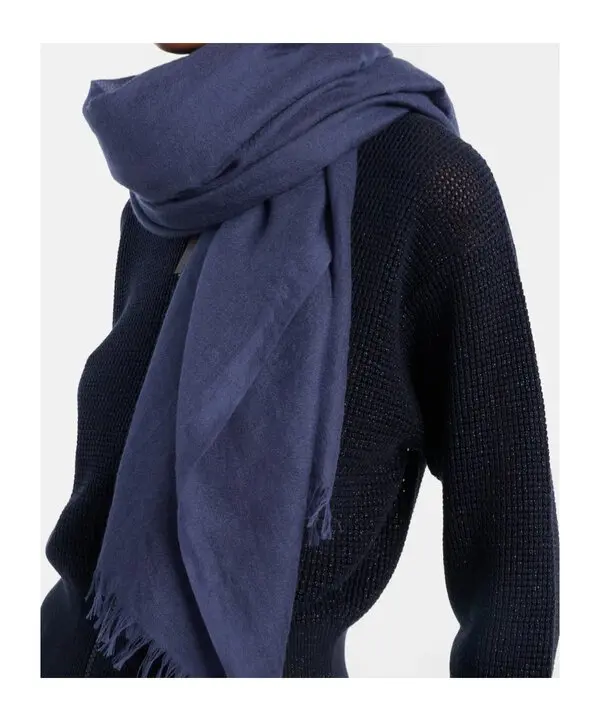 Brunello Cucinelli Cashmere And Silk Scarf
