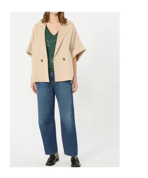 Max Mara Barrel Leg Jeans