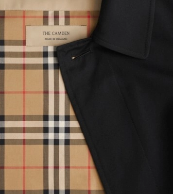 Burberry Short Camden Heritage Car Coat