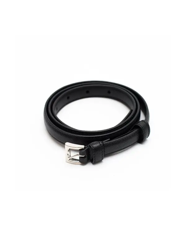 Prada Saffiano Slim Belt