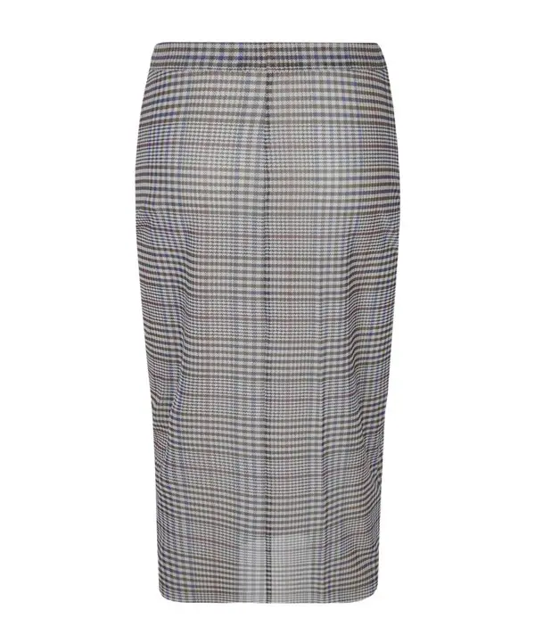 THE FRANKIE SHOP Plaid Midi Skirt
