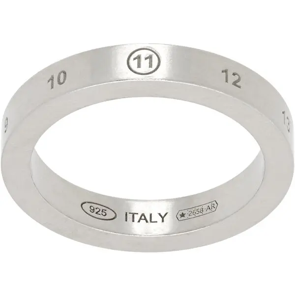 MAISON MARGIELA Engraved Logo Ring