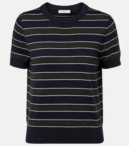 Vince Short-sleeved Knit Sweater