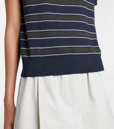 Vince Short-sleeved Knit Sweater