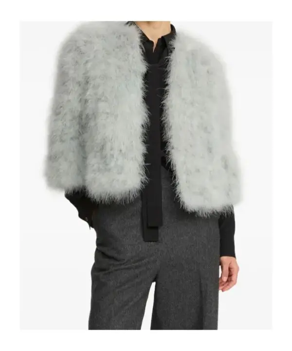 YVES SALOMON Long-sleeved Casual Jacket