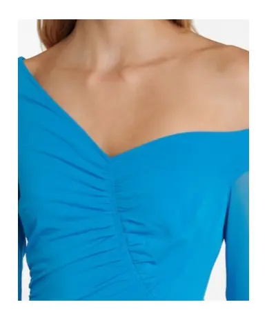 SELF-PORTRAIT Ruched Minidress